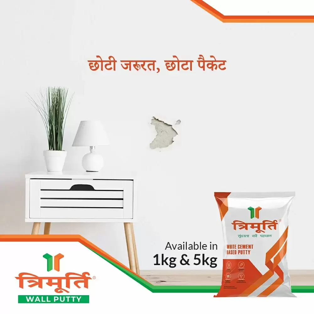 Buy Trimurti Premium Wall Putty - 5 Kg Online at Best Price in India ...