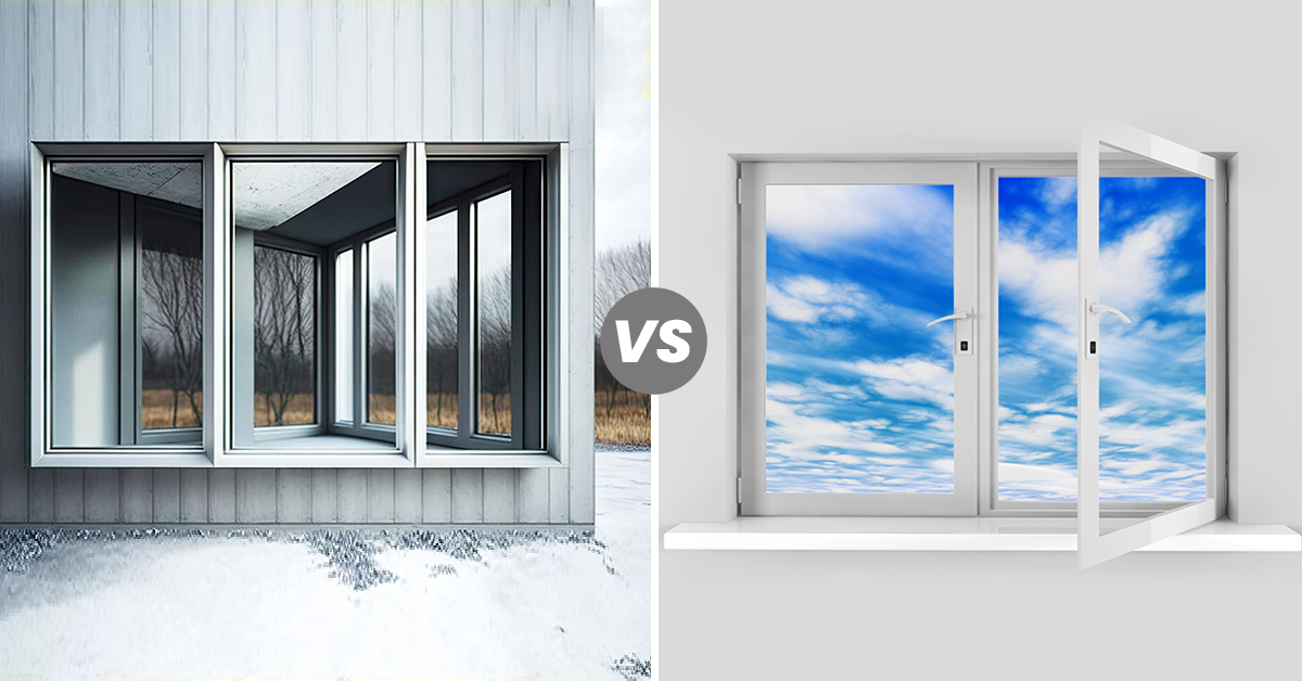 uPVC Windows Vs Aluminium Windows: Which One Is Better? | McCoy Mart