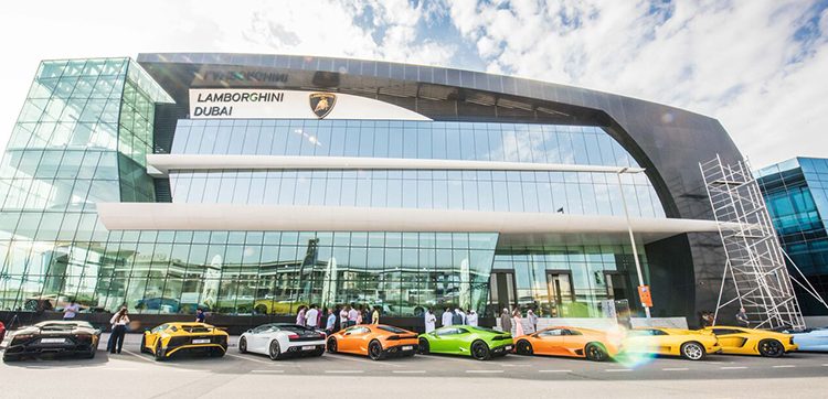 World’s largest Lamborghini showroom in Dubai | McCoy Mart