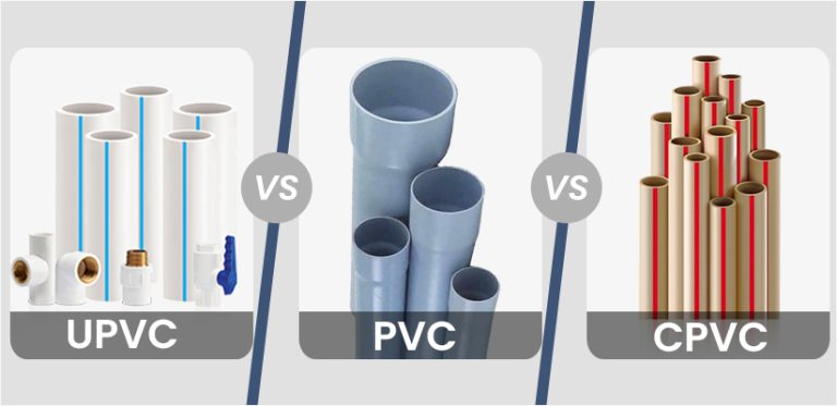 uPVC vs PVC vs CPVC - Difference and Comparison