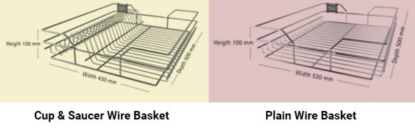 Know All About Kitchen Basket Sizes Before Purchasing