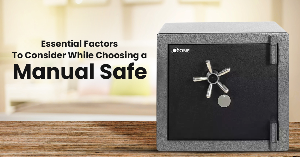 Essential Factors To Consider While Choosing A Manual Safe | McCoy Mart