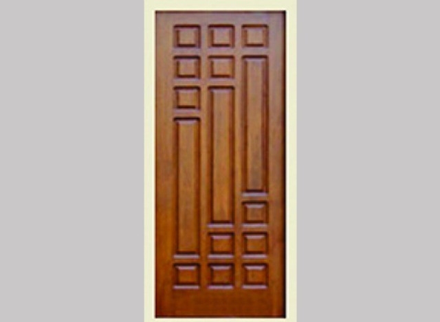 Teak Solid 15 Panel Door By A K Lumbers Ltd | McCoy Mart